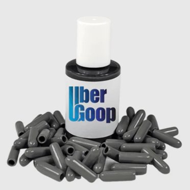 Uber Goop™ Light Grey Dishwasher Rack Repair Coating Kit w/40 caps - 1/ ...