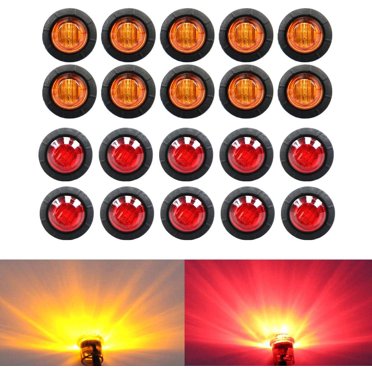 Command 003-58L Amber LED Clearance Light - Walmart.com