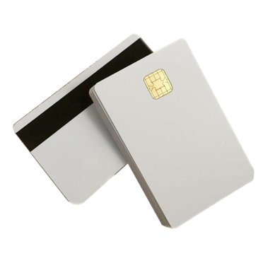SICURIX Blank ID Card with Magnetic Strip, 2 1/8 x 3 3/8, White, 100 ...