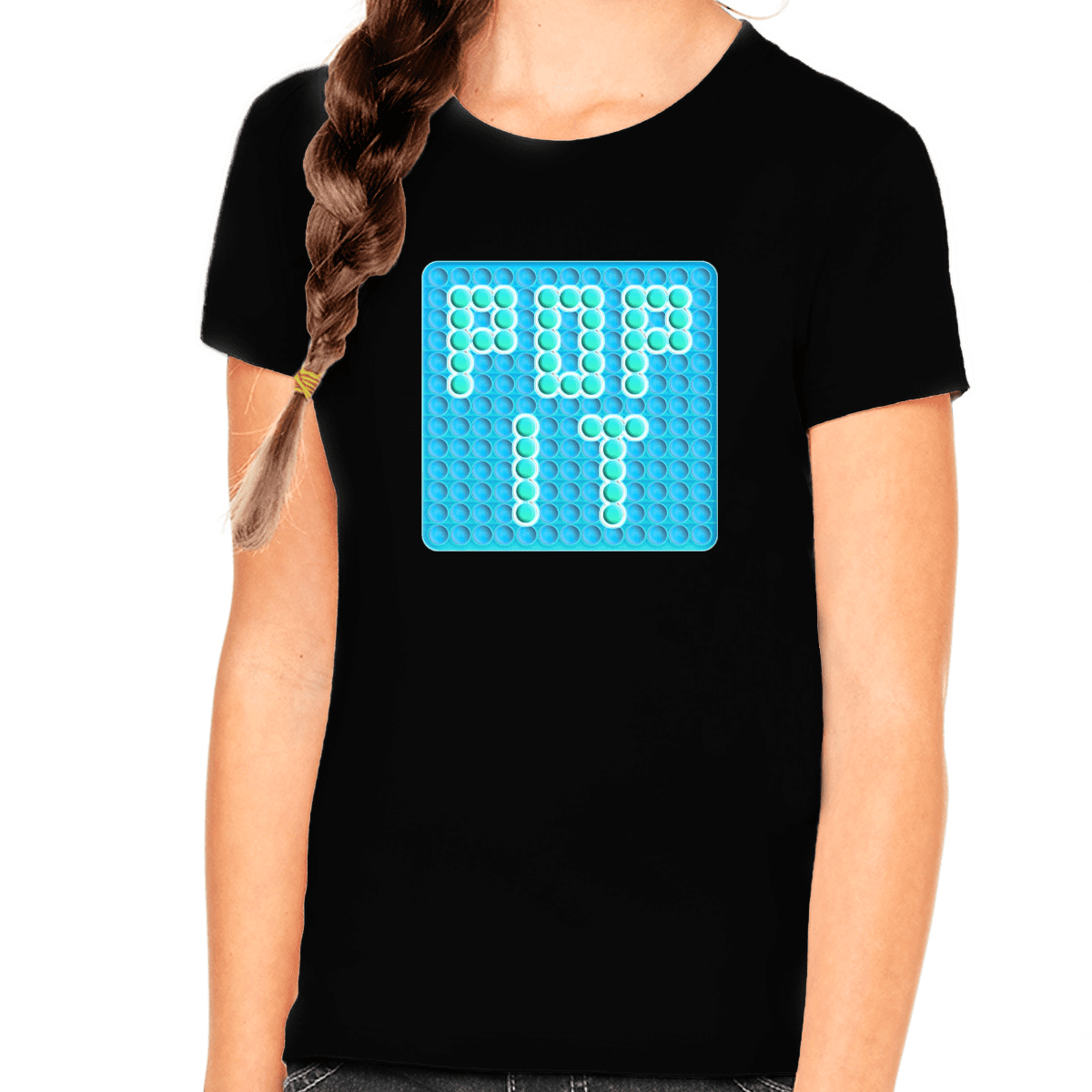 Pop It Shirt for Girls - Pop It Shirts for Kids - Pop It Fidget Toy ...