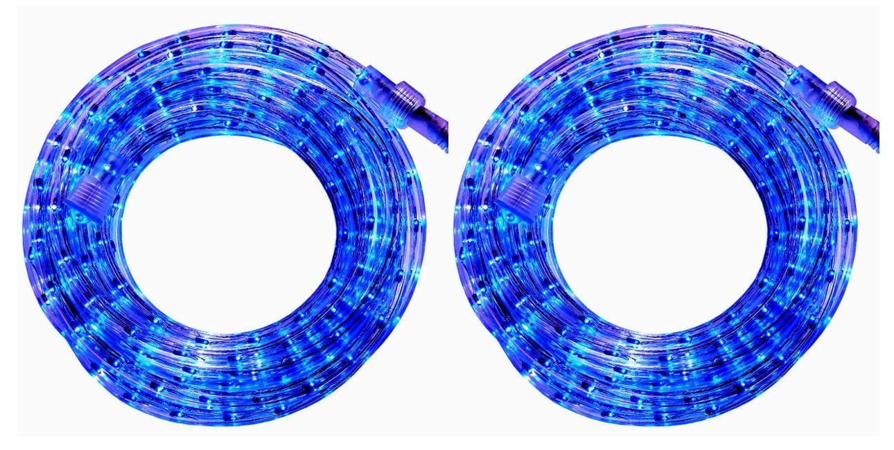 PERSIK 18 Feet Blue Rope Light for Indoor and Outdoor use - Walmart.com