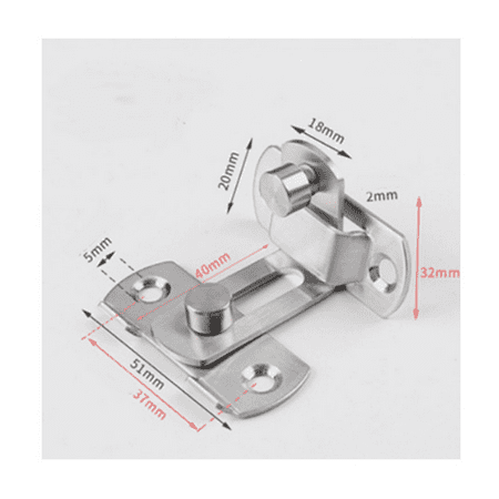 90 Degree Right Angle Door Lock for Door and Window Push-Pull Lock Door ...