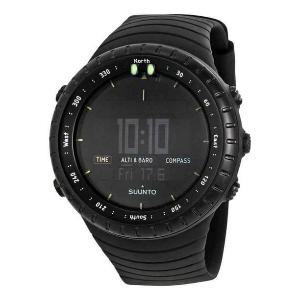 Men's Core All Black SS014279010 Resin Quartz Sport Watch - Walmart.com
