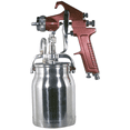 Astro Pneumatic Tool 4008 Spray Gun with Cup - Red Handle 1.8mm Nozzle ...
