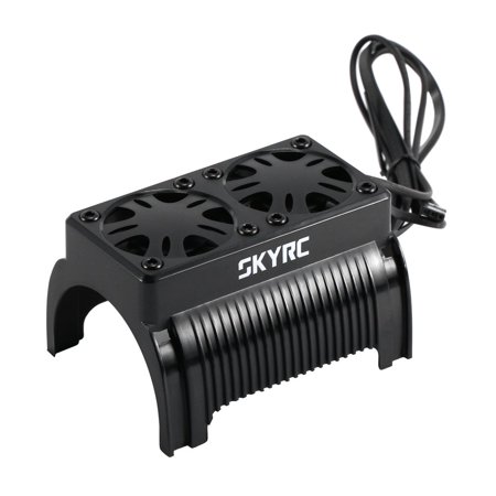 Rish SKYRC 55mm Dual Fan 5V Brushless Motor Cooler Cooling With Shell 1 ...