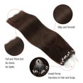 Beads Extensions Loop Human Extensions 20 Inch Brown Ring Human ...