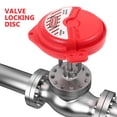 BESTYASH Red Propane Tank Valve Lock Safety Lockout Device for Outdoor ...