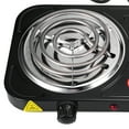 JahyElec Indoor Countertop Kitchen Cooktop - Portable 2000W 110V Double ...