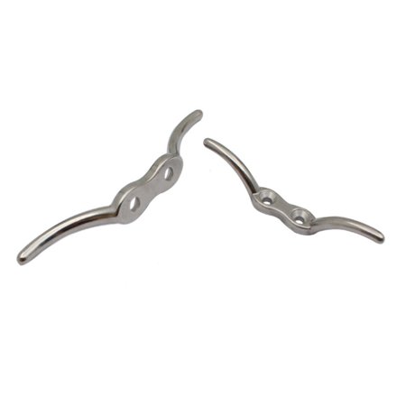 Boat Mooring Rope Cleats 316 Stainless Steel Outdoor Flagpole Hooks ...