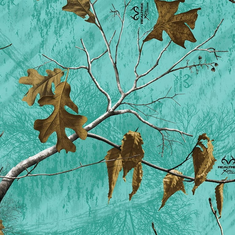 Blue Realtree Camo Background