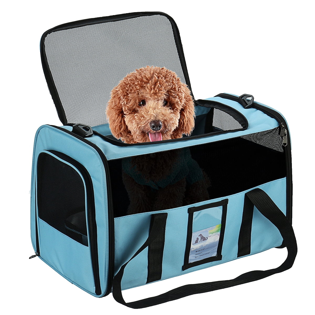 Pet Carrier Airline Approved, Soft-Sided Cat Carriers for Medium Cats ...
