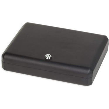 Bulldog Cases Car/Personal Safe w/ Key Lock Mounting Bracket & Cable ...