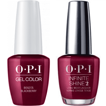 OPI GELCOLOR BOGOTA BLACKBERRY #F52 + INFINITE SHINE #F52 | Walmart Canada