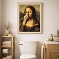 ARTVORA Trendy Vintage Bathroom Wall Art - Funny Toilet Humor Print for ...