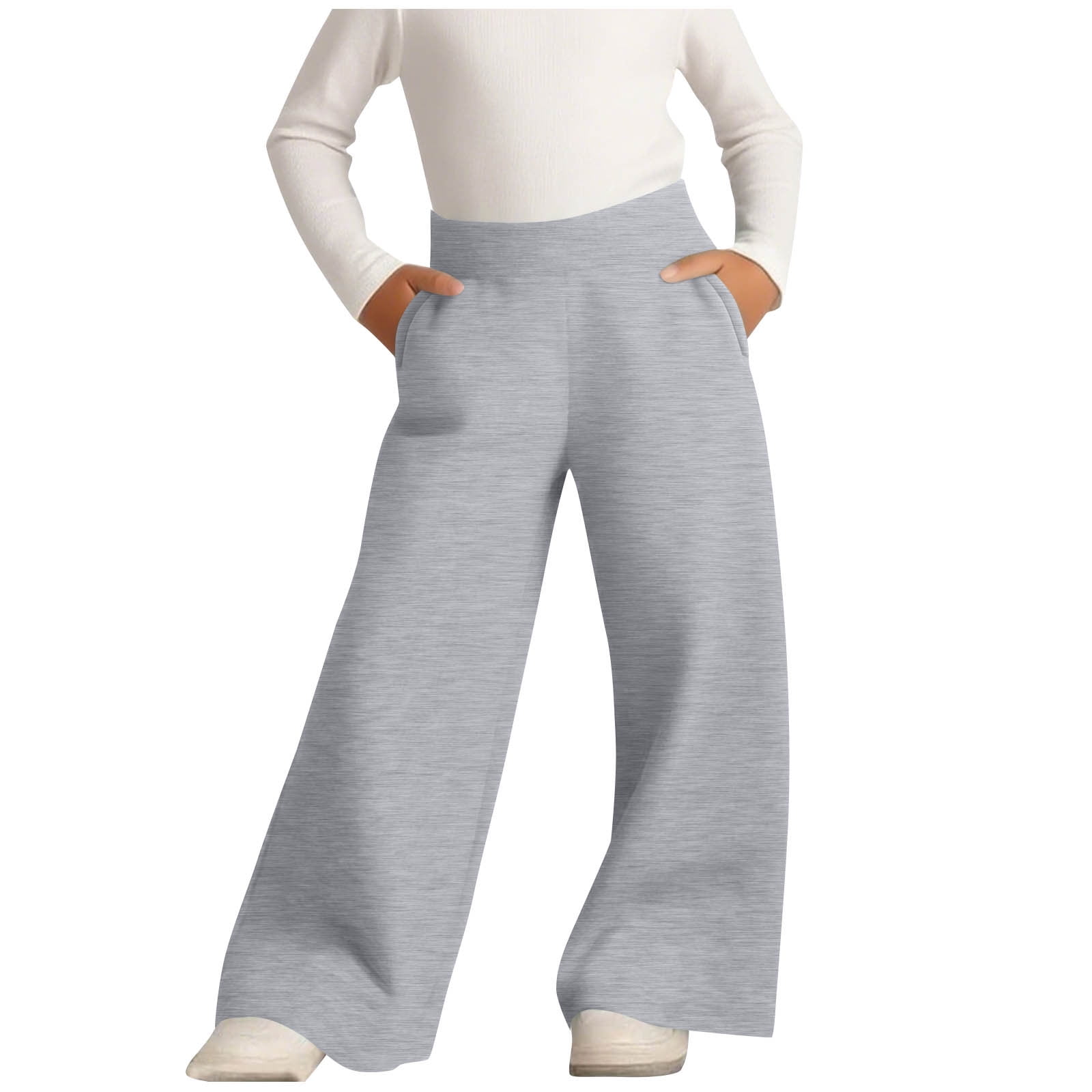 Click here for Faiwad Girls Wide Leg Sweatpants Solid Color Casua... prices