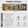 Storage Room Tin Decor 16*4 Inches "STORAG EROOM" Home/Storage Wall Art ...