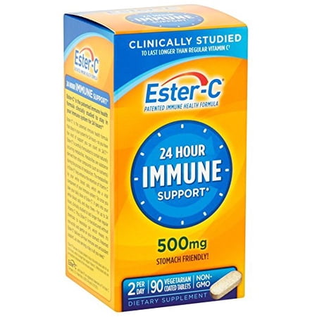 Ester-C 24 Hour Immune Support, 500 mg 90 ct - Walmart.com