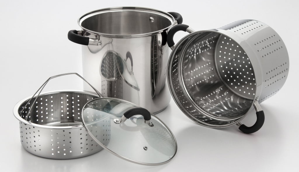 Cook Pro 556, 12 Qt Multifunction Stainless Steel Pasta Cooker ...