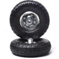 2 Pack 10″ Heavy Duty Replacement Tire Wheel 4.10/3.50 4″ For Hand ...