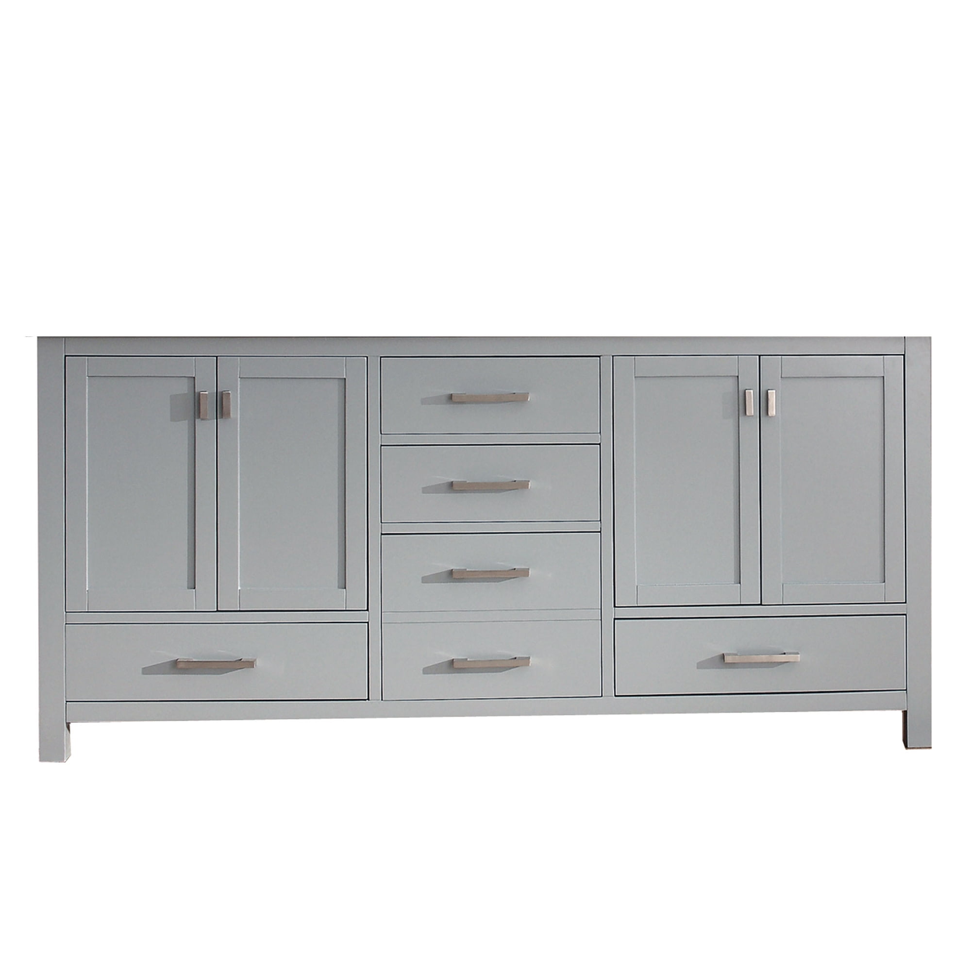 Avanity Modero-V72 Modero 72" Double Free Standing Wood Vanity Cabinet ...