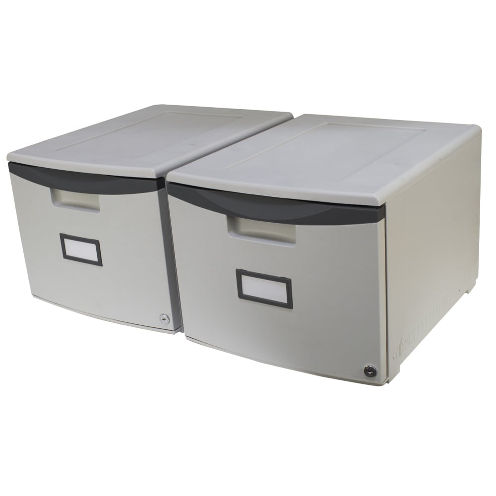 Click here for Storex Single Drawer Mini File Cabinet With Lock... prices