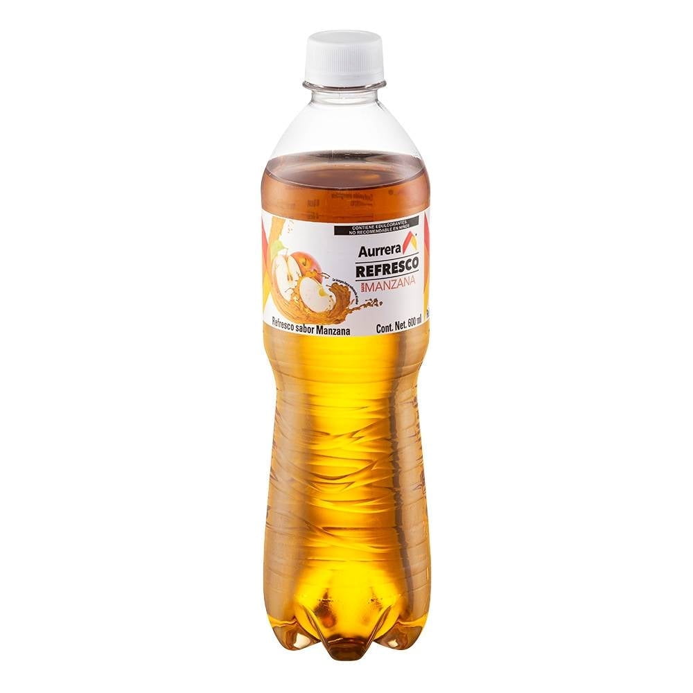 Refresco Aurrera manzana 600 ml | Bodega Aurrera en línea