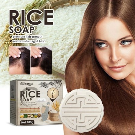 Rice Water Shampoo and Conditioner Bar, Anti-Hair Loss Soap, Longsheng ...