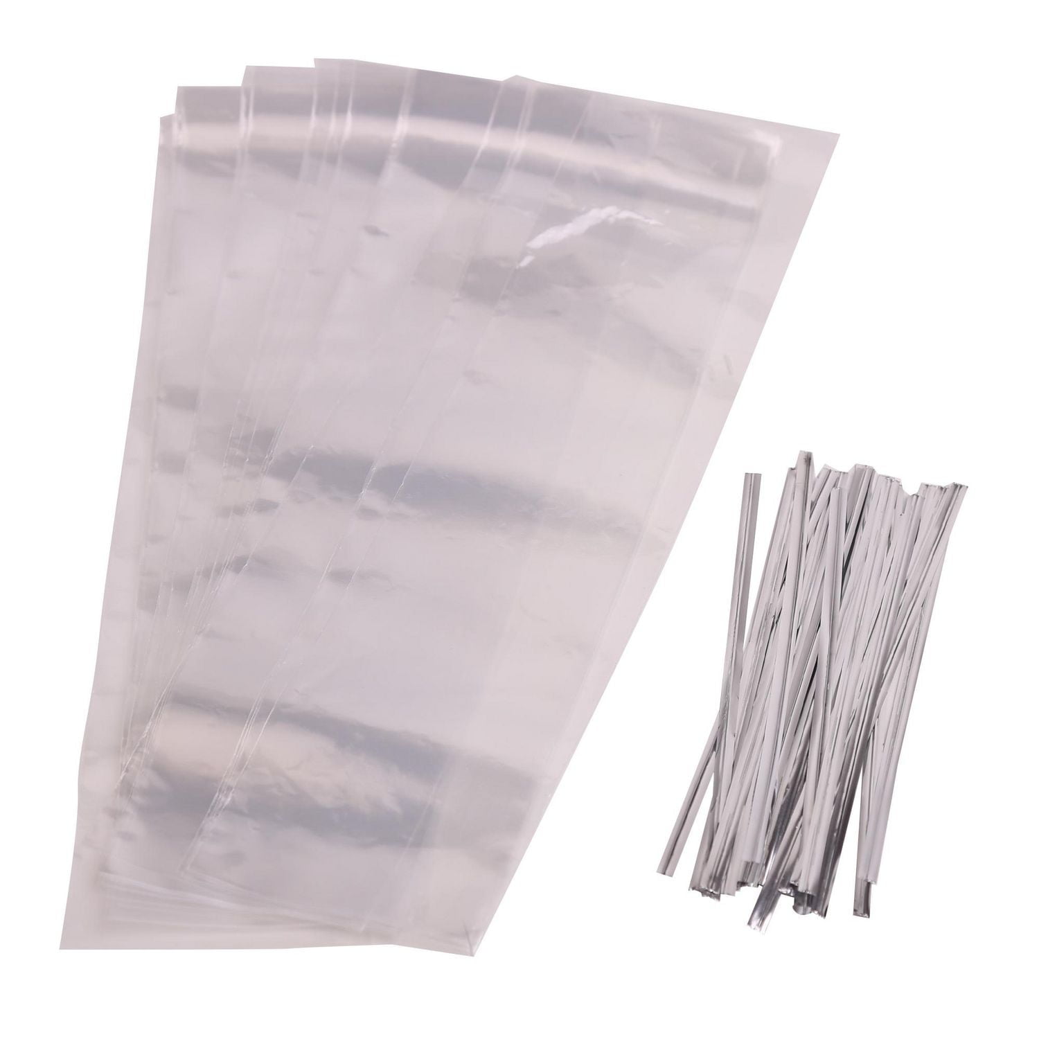 Click here for Way To Celebrate  Clear Pretzel Treat Bags  20 Cou... prices