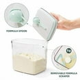 Formula Container to Go - 2 Pack 1700ml Pop Top Milk Powder Container ...