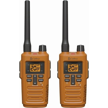 Cobra RX680 Waterproof Walkie Talkies - 38-Mile Range, 60 Channels ...