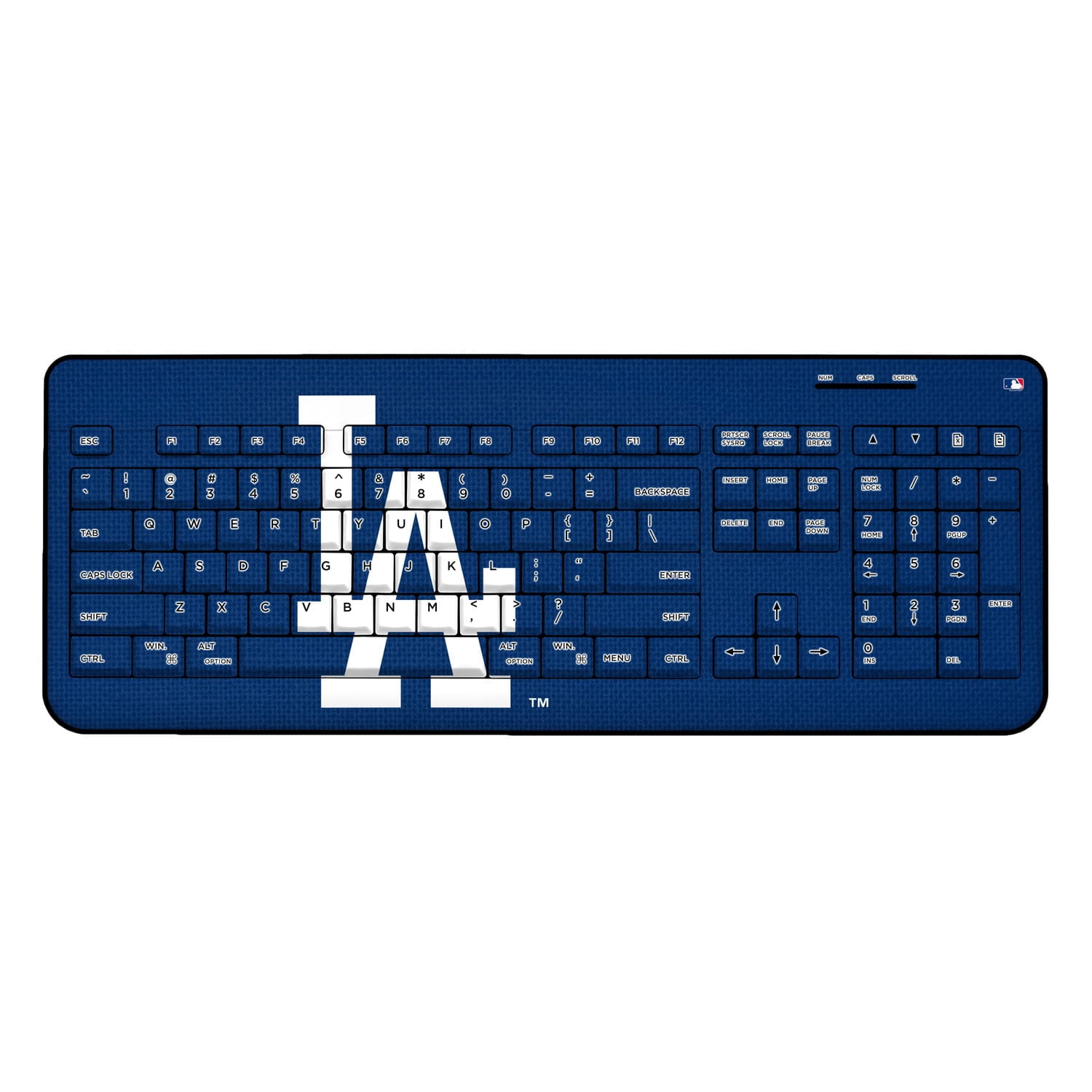 Los Angeles Dodgers Team Logo Wireless Keyboard - Walmart.com
