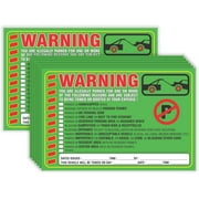 No Parking Stickers Car Windows