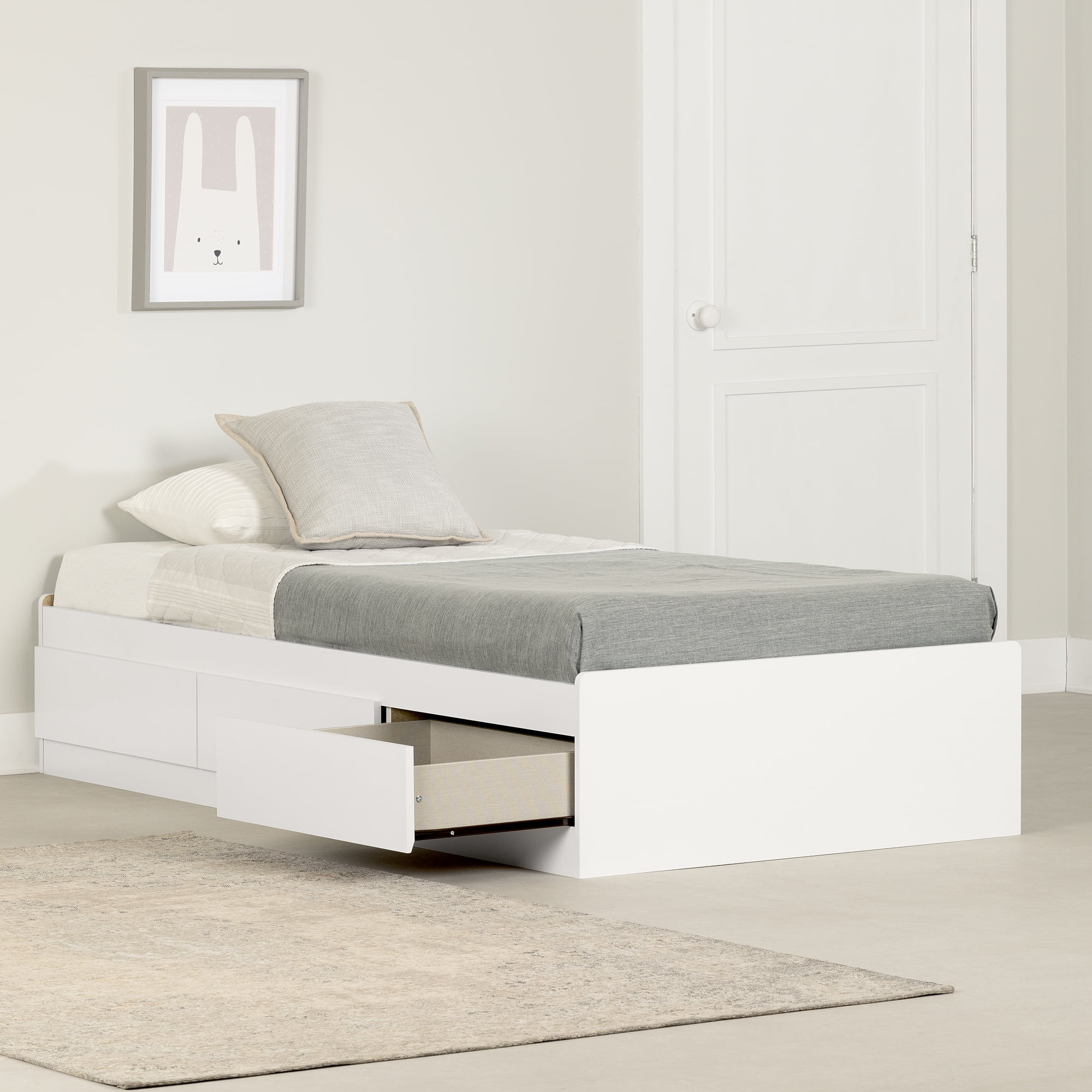 Click here for South Shore Fusion Twin Mates Bed With 3 Drawers... prices