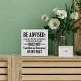 Office Sign Be Advised Lack of Planning on Your Part Wooden Sign Home ...