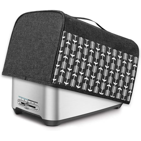 Bmatwk 4 Slice Toaster Cover with Pockets and Top Handle, Nylon Toaster ...