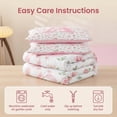 Catabedysis Blue Letter W Zipper Twin Comforter Sets with Fitted Sheet ...