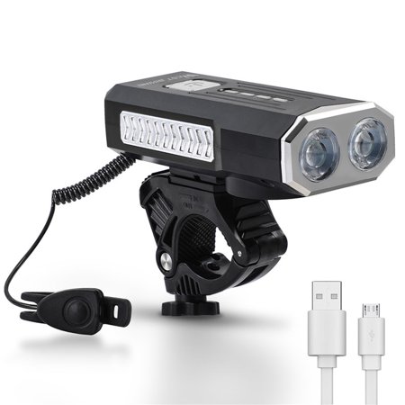 Amdohai WEST BIKING USB 1000 Lumens Bike Light 360° Rotate Base with ...