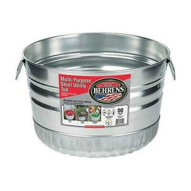 Behrens Bushel Basket Galvanized Sheet Steel - Walmart.com