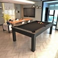 White Billiards Alpha Modern Slate Pool Table - Walmart.com