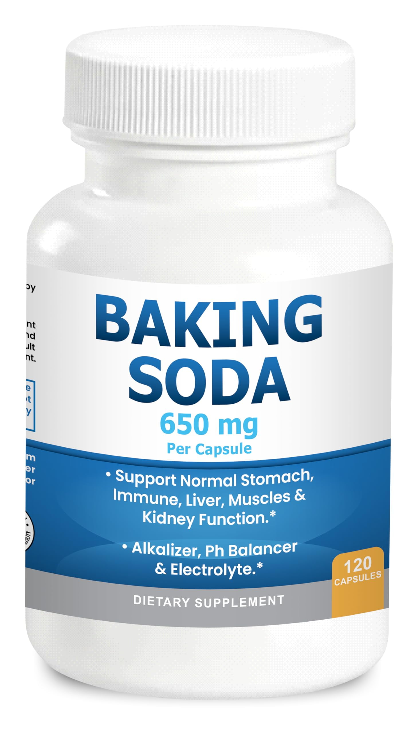 Suplemento de bicarbonato de sodio Kidney Restore en cápsulas de 650 mg ...