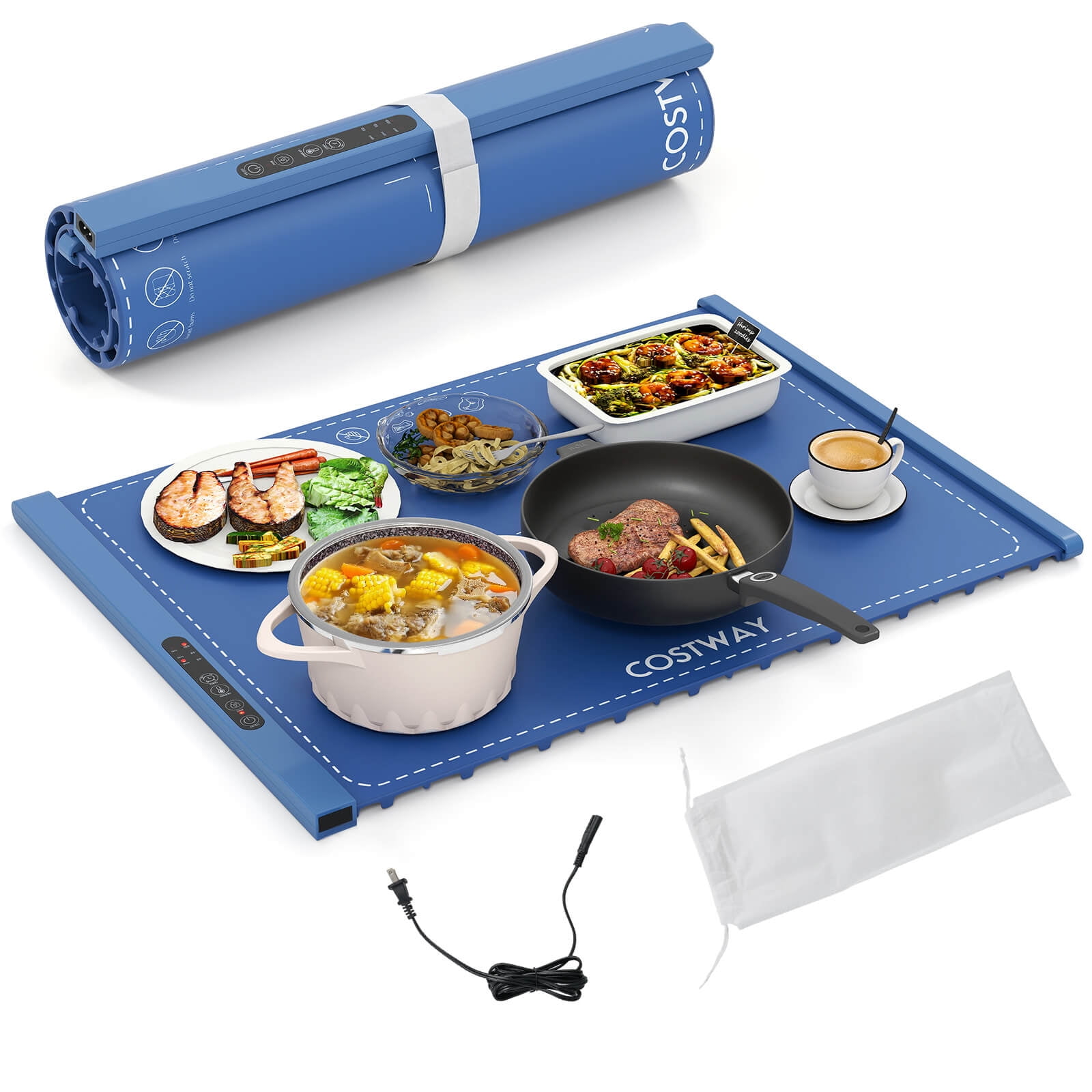 Click here for Costway Rollable & Portable Electric Warming Tray... prices