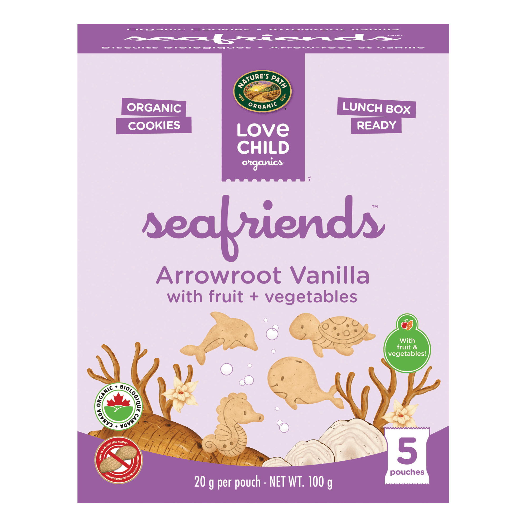 Click here for Love Child Organics Sea Friends Arrowroot Vanilla... prices