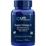 Spring Valley Omega-3 from Fish Oil Maximum Care Softgels, 2000mg, 180 ...