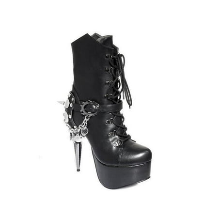 Hades Shoes H-Envy Rhino Collection Heel 11 / Black | Walmart Canada