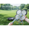 Bubot 300P Cordless Automatic Pool Cleaner Robot for Above-Ground Pools ...