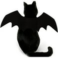 Fun and Festive Pet Halloween Costume - Adorable Cat Bat Wings Design ...
