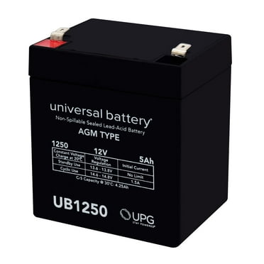 VICI Battery 12V 5AH Battery for Liftmaster 485LM Evercharge Back-Up ...