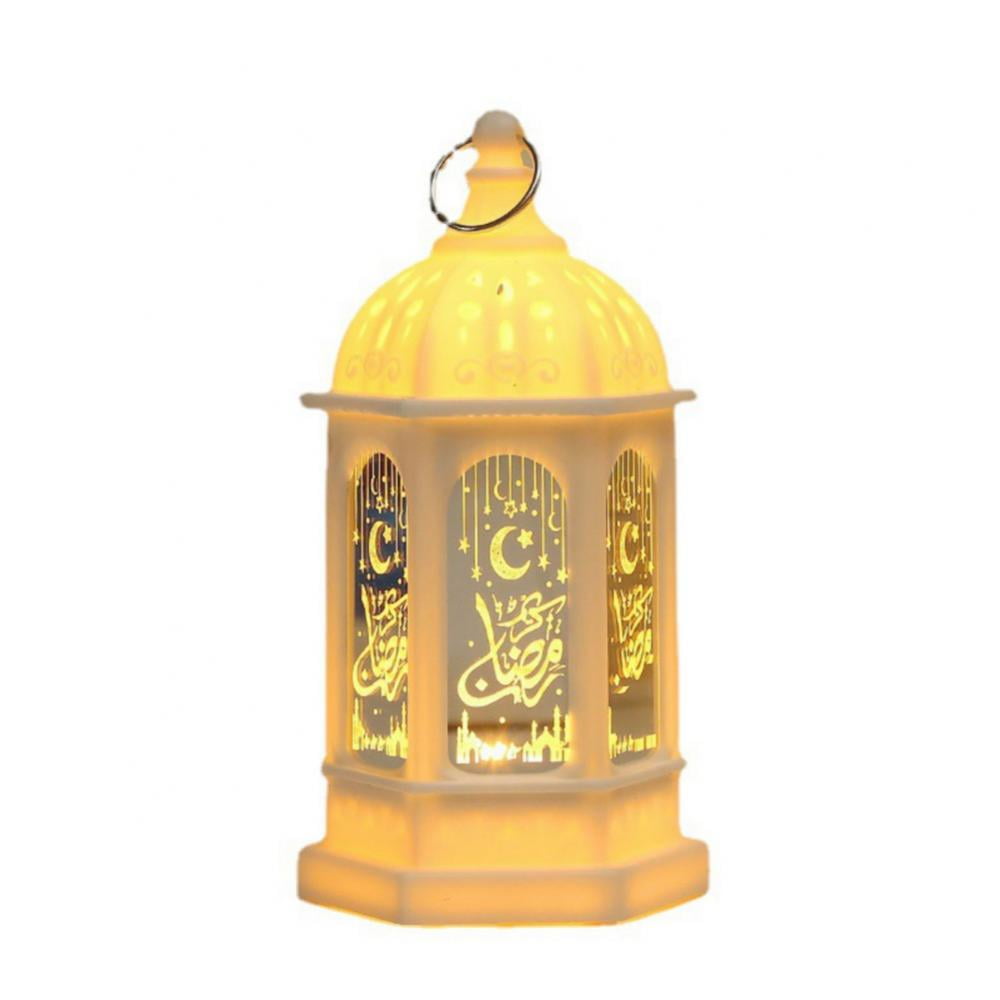 Ramadan Lantern, 13 CM Ramadan Decorations Eid Lights with Star Moon ...