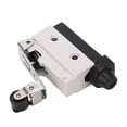 YAHHU 2PCS Micro Limit Switches with Spring Roller Lever Travel Switch ...