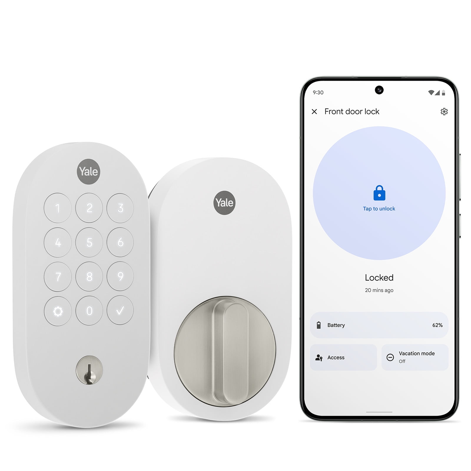 Click here for Yale Smart Lock With Matter - Snow prices
